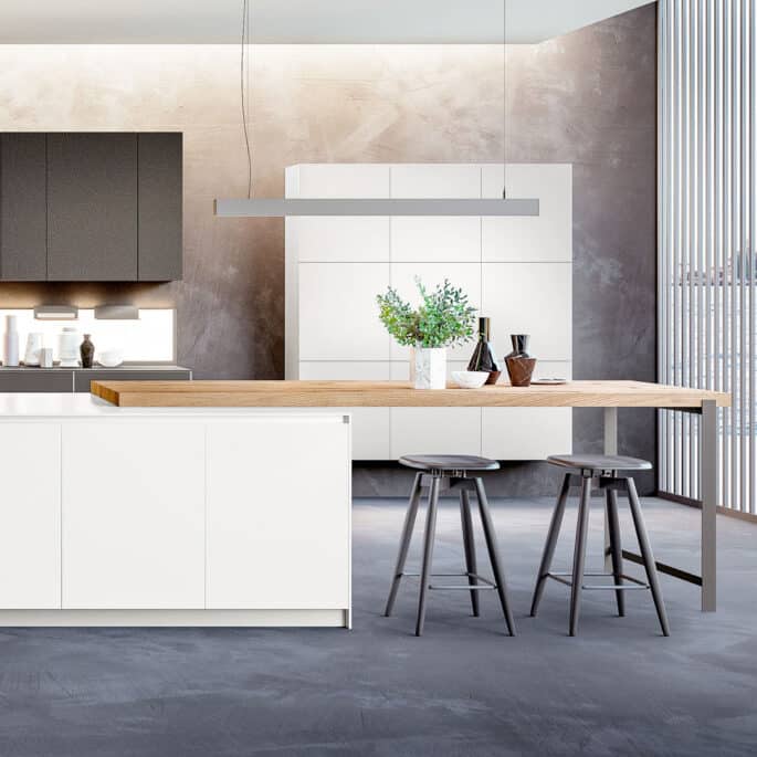 Piani snack, contemporaneità e dinamicità in cucina | Armony Cucine ...